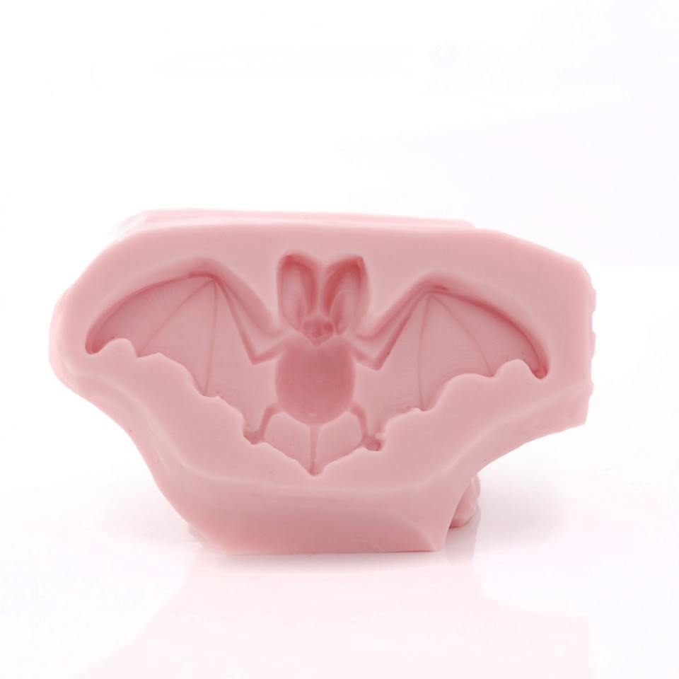 Bat Silicone Mold Food Safe Fondant Candy Craft Resin Polymer Clay Mold ...