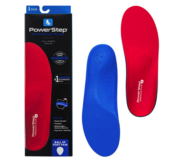 Powerstep Full Length Orthotics Arch Heel Support Insole | eBay