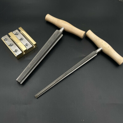 Luthier Tool for 2x Cello Peg Hole Reamer + Cello Peg Shaver Making ...