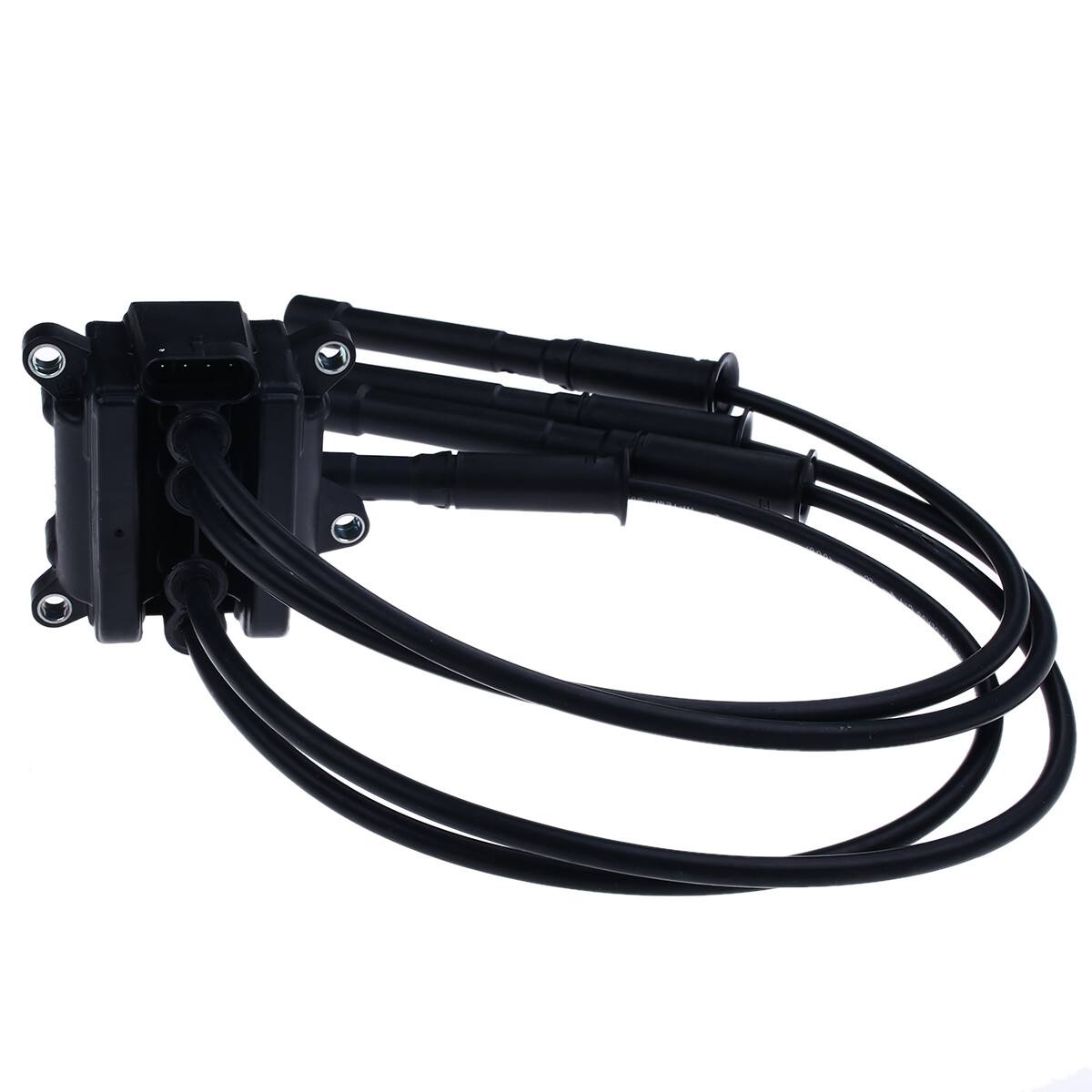 Ignition Coil Pack + Leads for Renault Clio MK2/3 Dacia Sandero 1.2 ...