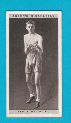 BOXERS - PUGILISTS IN ACTION - TEDDY BALDOCK - OGDENS LTD. - 1928 | eBay
