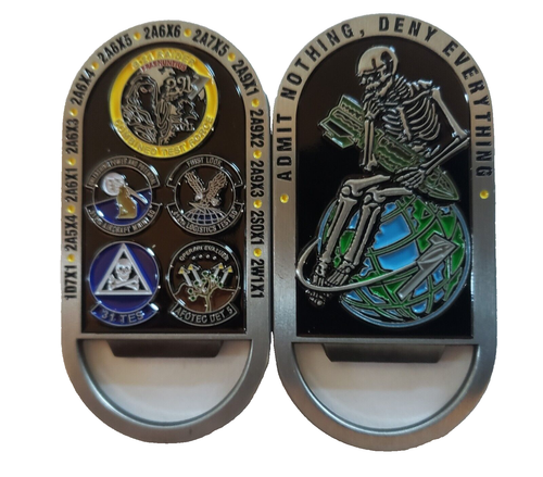NEW B-21 Raider Stealth Bomber 3 x 1.5 in Bottle Opener Challenge Coin ...