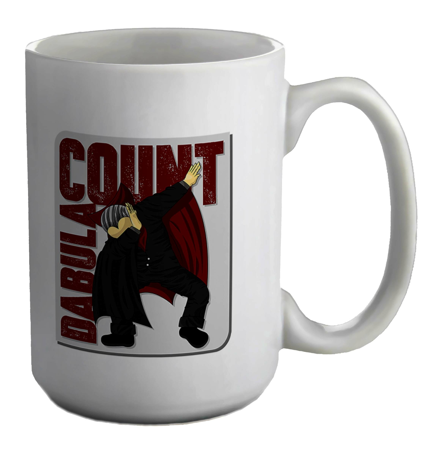 Count Dabula White 15oz Large Mug Cup | eBay UK