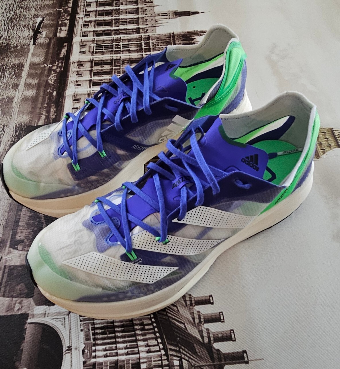 2021 Adidas Adizero- Prime X - Sonic Ink/ Screaming … - Gem