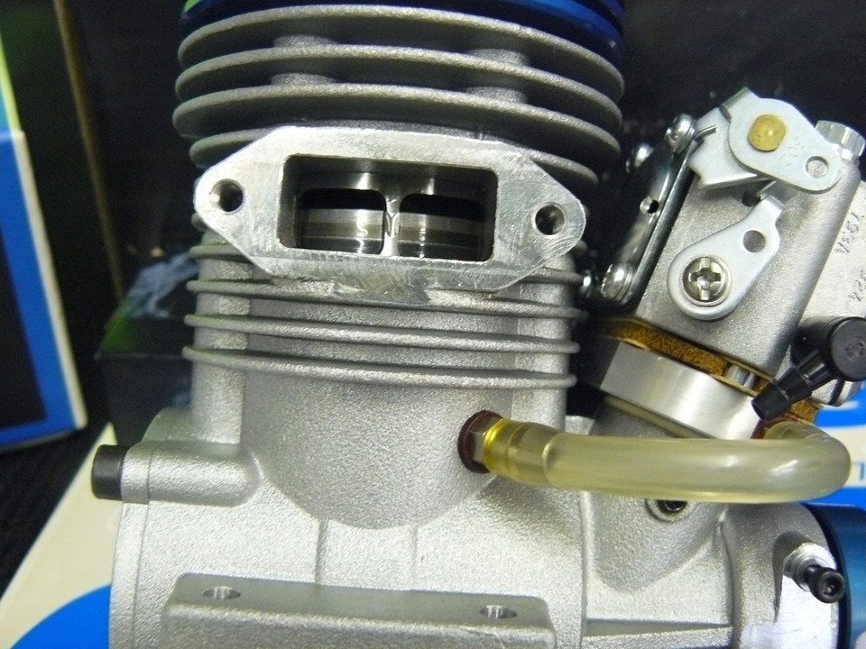 EVOLUTION 26cc GX 2 STROKE GAS RC AIRPLANE ENGINE W/MUFFLER MINT COND ...