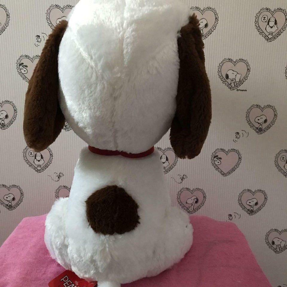 Peanuts Snoopy Giga Jumbo Sit Down Pose Big Plush Doll 50cm 19.6in Sega ...