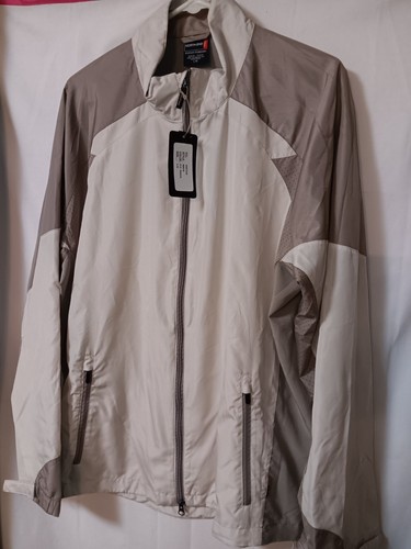 NWT North End Sport Men's Large Hydropel Rain /Wind Packable Zip ...