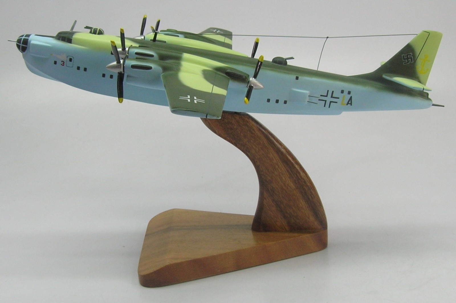 Do-216 Dornier P.174 Airplane Desktop Wood Model Big New | eBay
