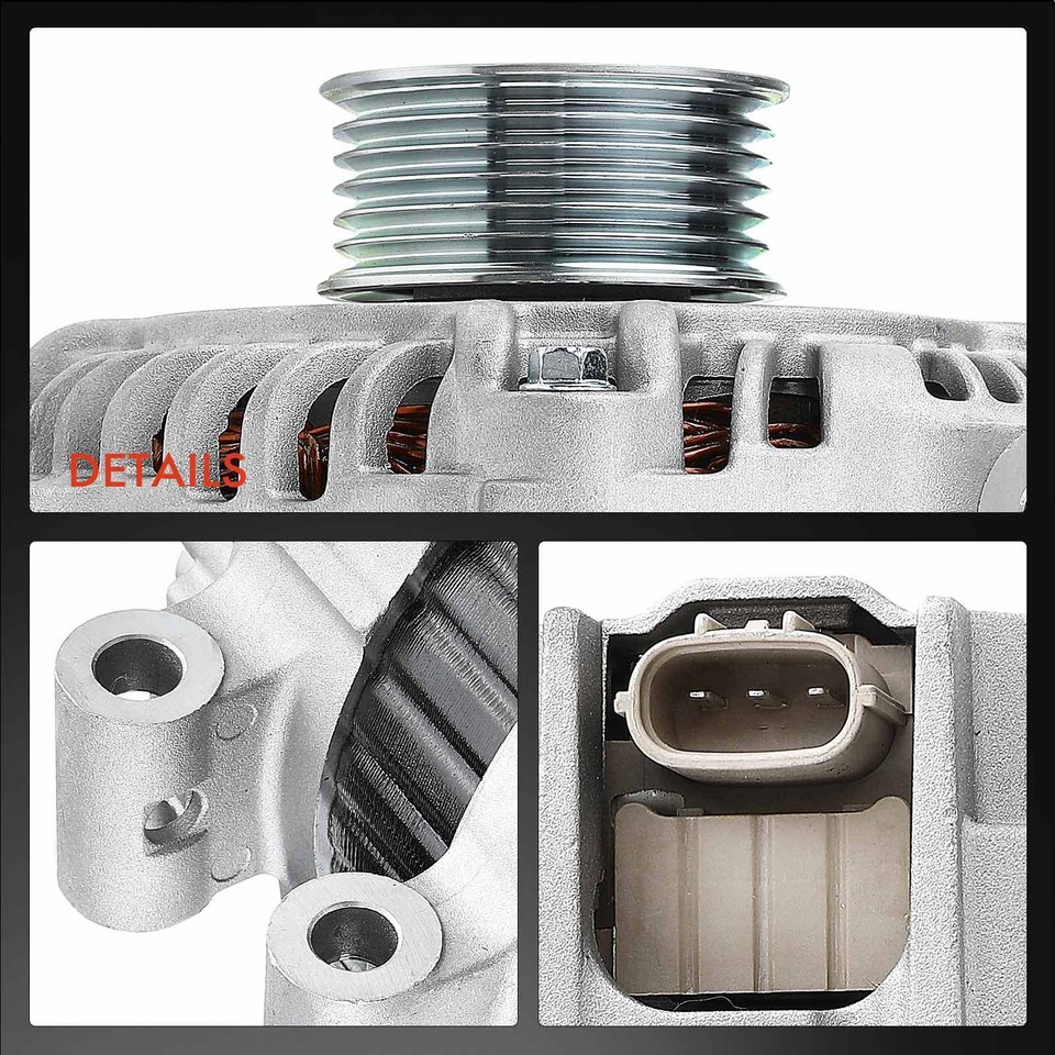 Alternator for Subaru Impreza 2012-2014 XV Crosstrek 110A 12V CW 6 ...