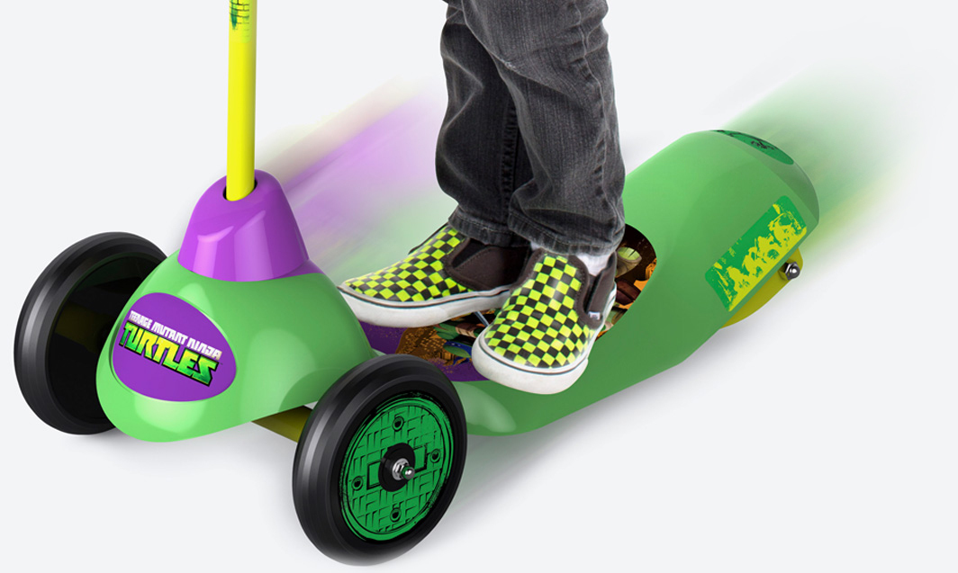 Teenage Mutant Ninja Turtles 3 Wheel Scooter