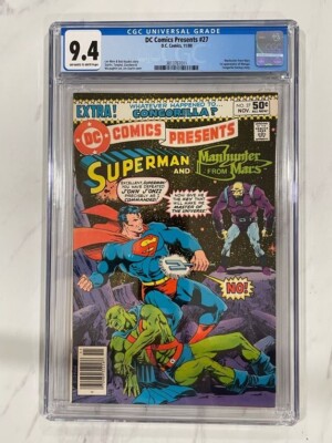 DC Comics Presents #27 | CGC 9.4 | 1st App Mogul | DC 1980 | Newstand | eBay