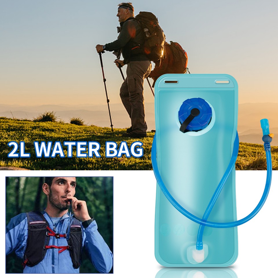 2-10L Water Bladder Bag Hydration System Backpack Survival Pack Camping ...