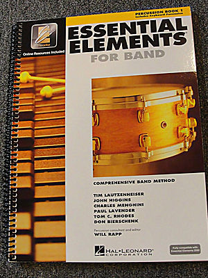 Essential Elements For Band Percussion Book 1 EE Interactive by Hal ...