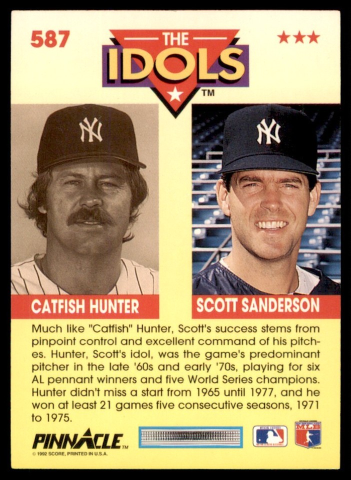 1997 Pinnacle Hunter/Sanderson The idols #587 | eBay