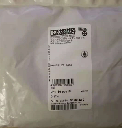 50Pcs/Bag New For PHOENIX CONTACT Terminal D-ST4 3030420 | eBay