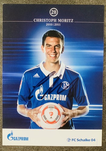 Christoph Moritz original signiert Autogrammkarte Schalke 2010/11 | eBay.de