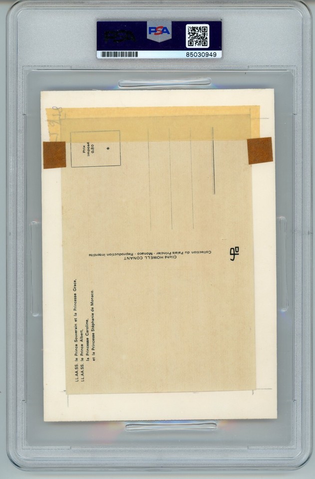 Grace Kelly (Princess of Monaco) ~ Signed Autographed Postcard Photo ...