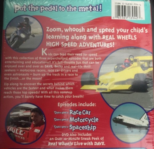 Real Wheels, High Speed Adventures (DVD 2004) with 1/64th Scale Race ...