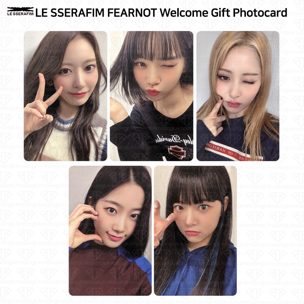 Le Sserafim FEARNOT Membership Welcome Gift Fanclub Kit Official ...