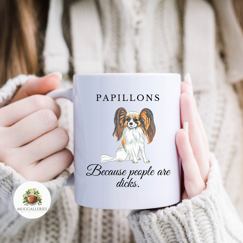 Papillon Mug Papillon Gift Funny Dog Lover Coffee Cup | eBay
