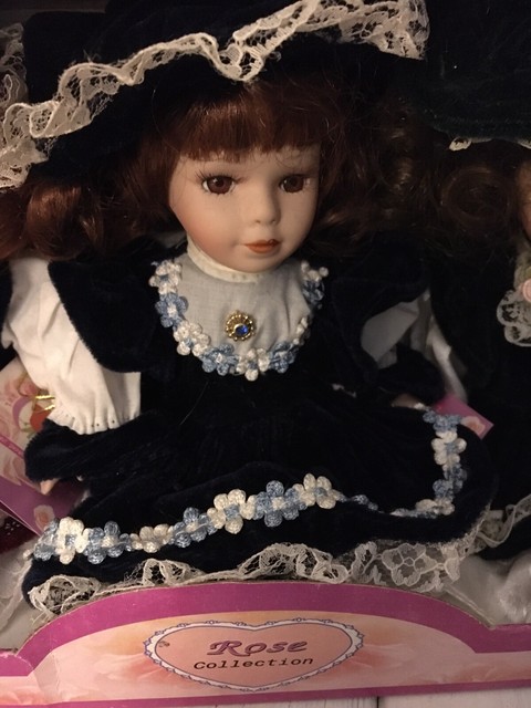 Victorian Rose Collection 1997 Limited Edition Genuine Porcelain Doll ...