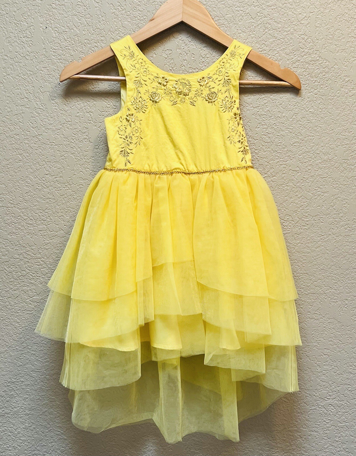 Disney Belle Princess Beauty and The Beast Yellow Dre… - Gem