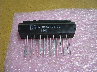 FTI / ABELCONN CONNECTOR ( 5 PC LOT ) 15 POS. # A-2345-09 NSN: 5935-00 ...