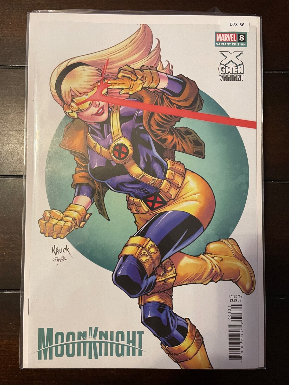 Moon Knight 8 Cover B Variant High Grade 9.0 Marvel Comic Book D78-56 ...