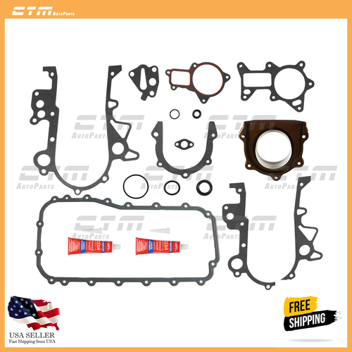Lower Gasket Set Fit 07-11 Jeep Wrangler 3.8L OHV VIN 1 | eBay