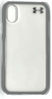 Under Armour UA Protect Verge Case for iPhone X/XS,Clear/Graphite ...