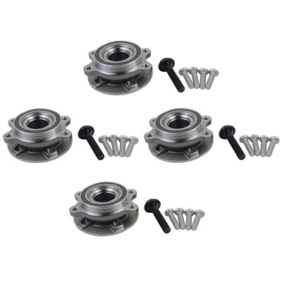 Front Rear Wheel Hub Bearing Kit Fits Audi A4 A5 A6 A7 A8 Q5 2011-2018 ...