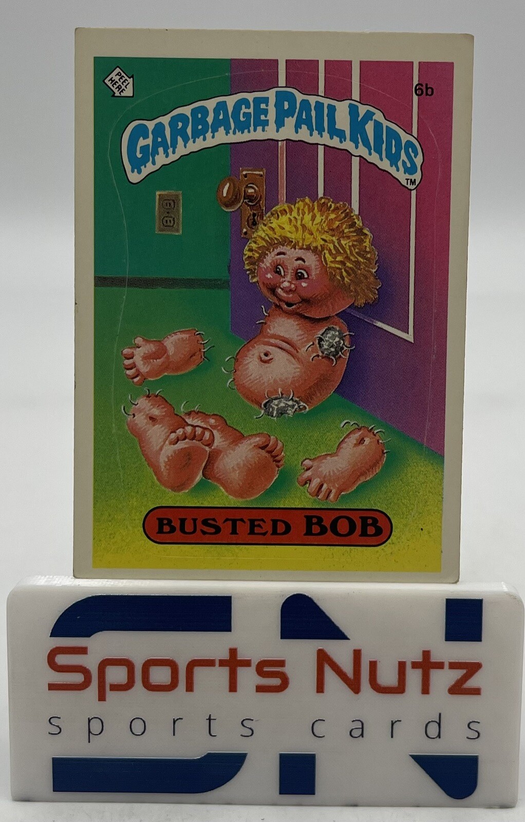 1985 Topps Garbage Pail Kids Card Series 1 OS1 Matte Back GPK Busted ...