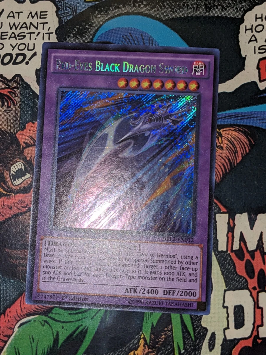 Yugioh Red Eyes Black Dragon Sword