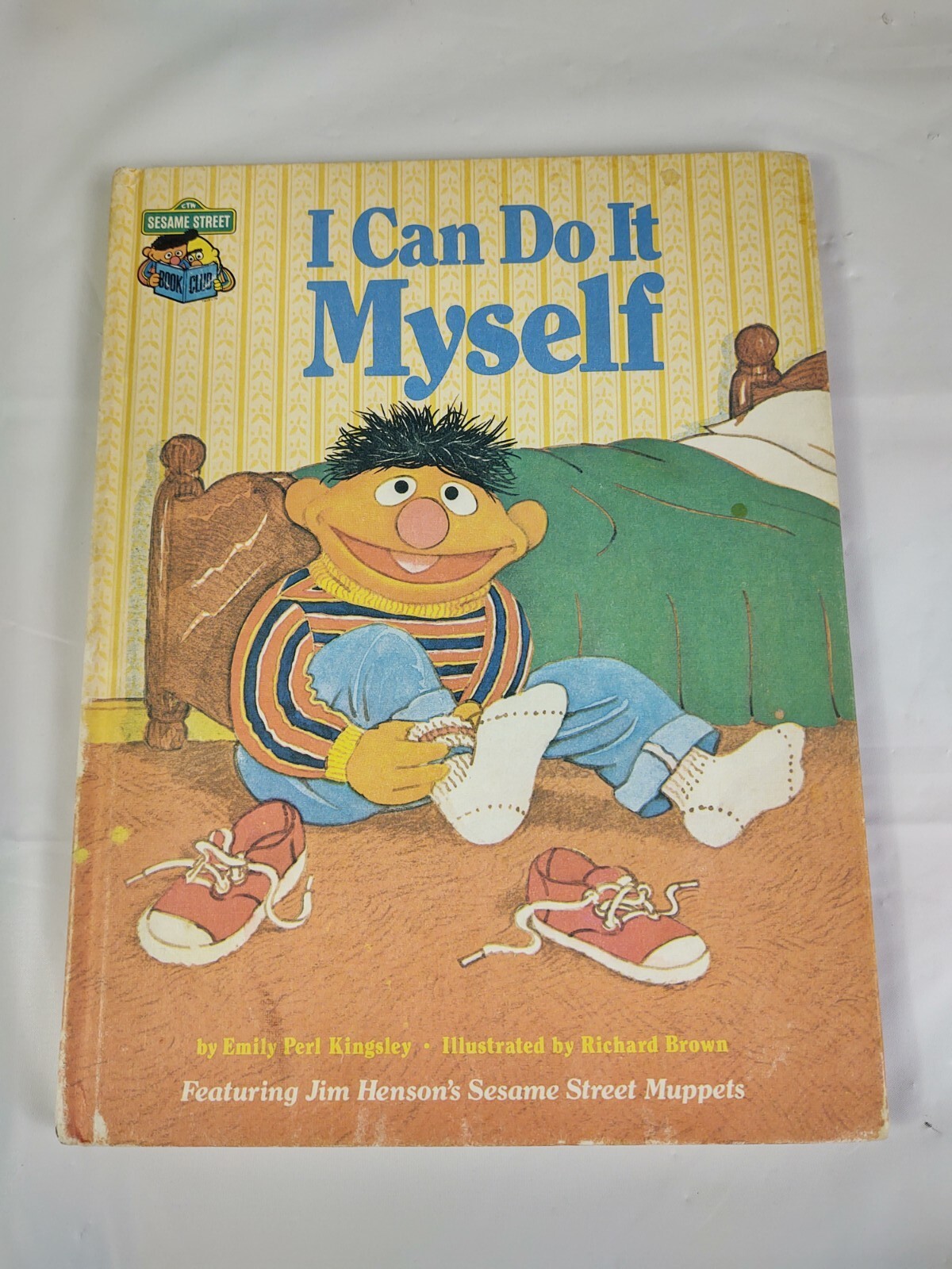 Vtg 1980 I Can Do It Myself Book Sesame Street Book Club Golden CTW Jim ...