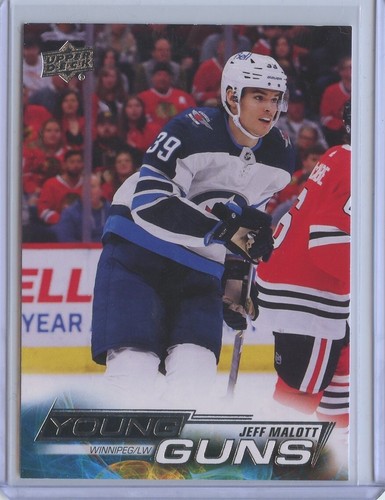 2022-23 Upper Deck Series 1 Young Guns Rookie Card #247 - Jeff Malott ...