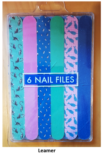 Finger Nail Files - 6 pk - Pick Your Design | eBay