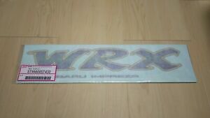 Subaru Genuine GC8 Impreza WRX STI Rear Trunk Decal Sticker ...