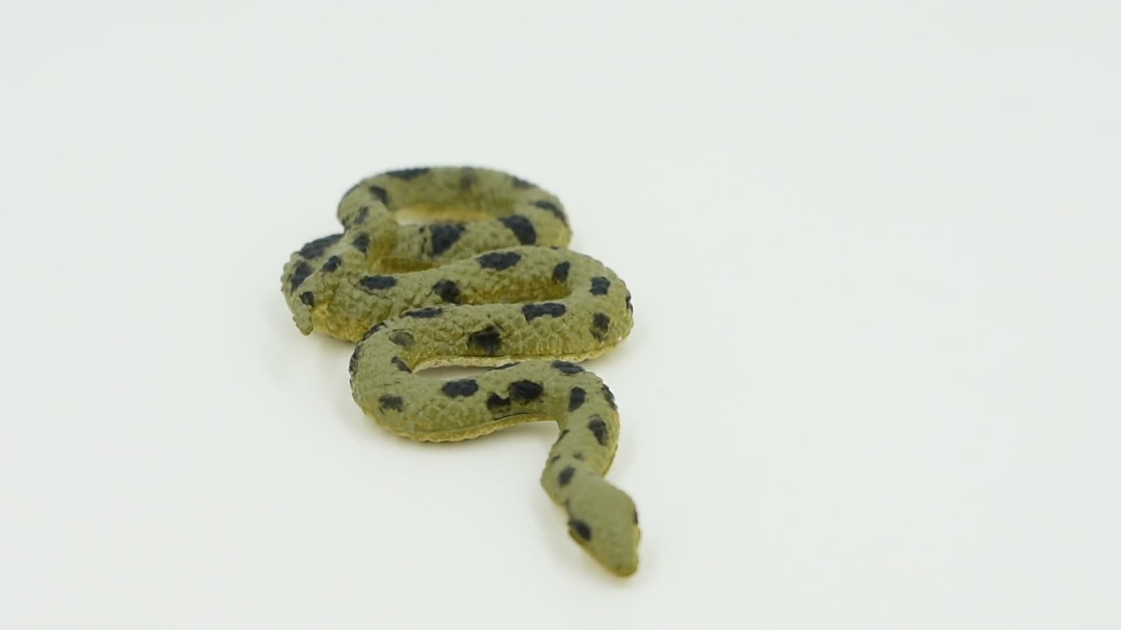 Snake, Anaconda, Rubber Toy Hand Painted Realistic Model, 4" F430 B364 ...