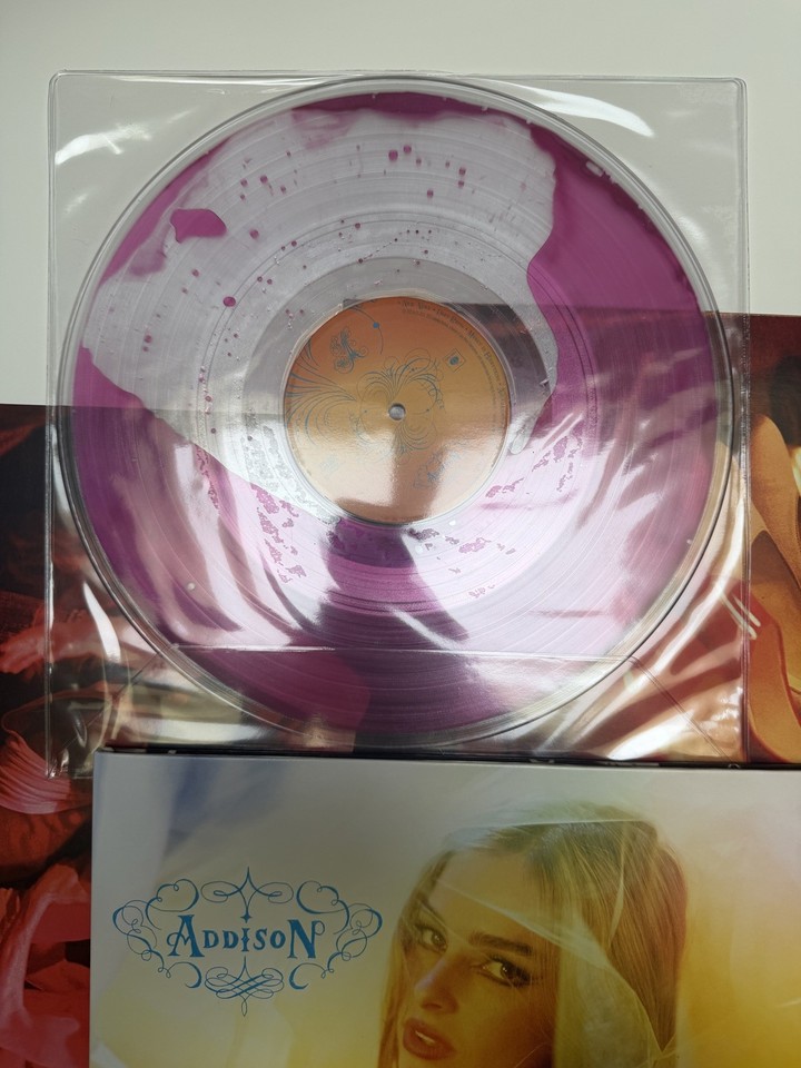 Addison Rae - Addison Bad World Limited Pink Liquid Filled Vinyl LP | eBay