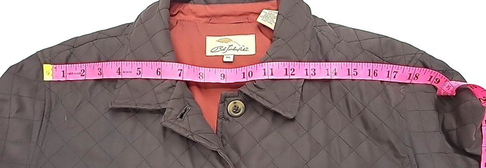 Bob Timberlake XL Quilted Jacket with Faux Suede Elbow Patches | eBay
