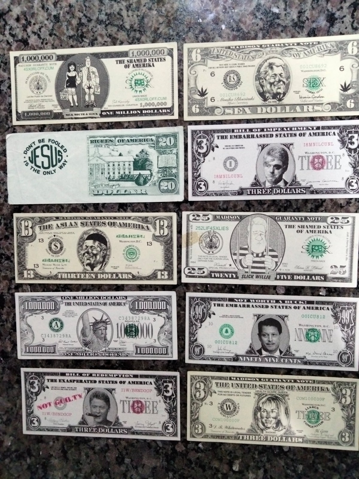 The United States of America Thirteen Dollars funny dollars | eBay