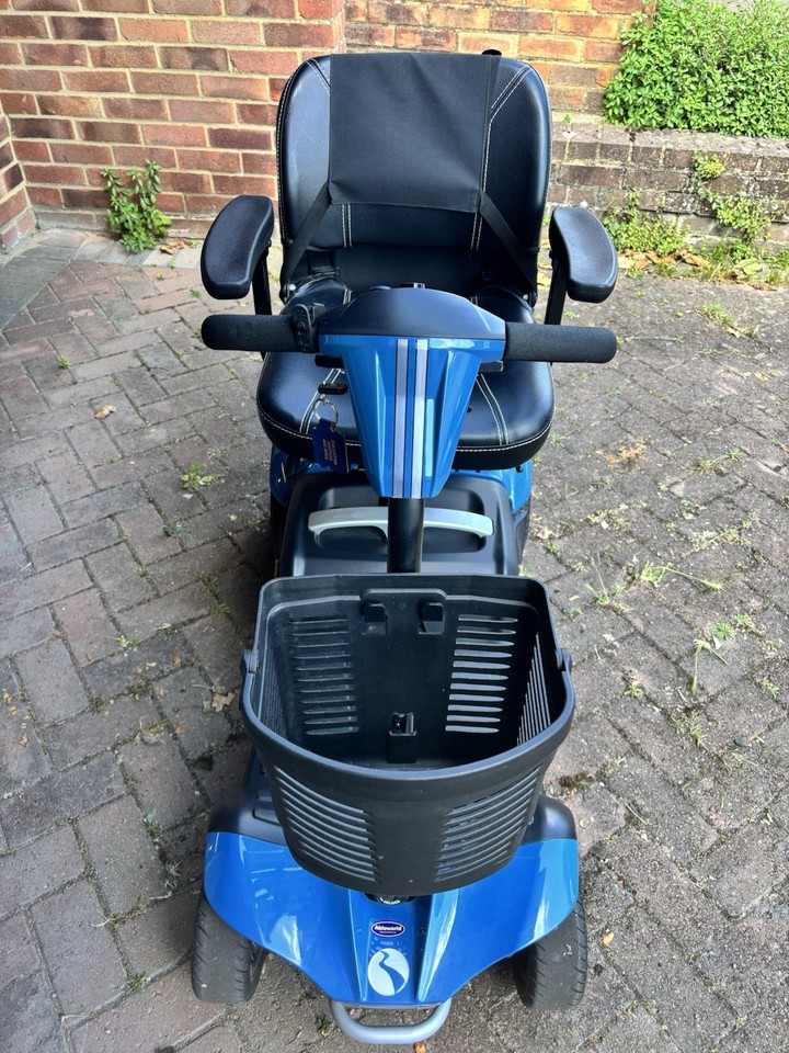 Rascal Vista Mobility Scooter In Blue - Good Condition | eBay UK