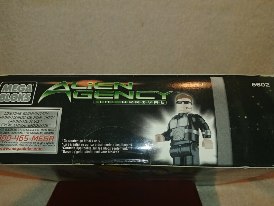 Mega Bloks 5602 Alien Agency Burger Barn “The Arrival” NIB FS RARE | eBay