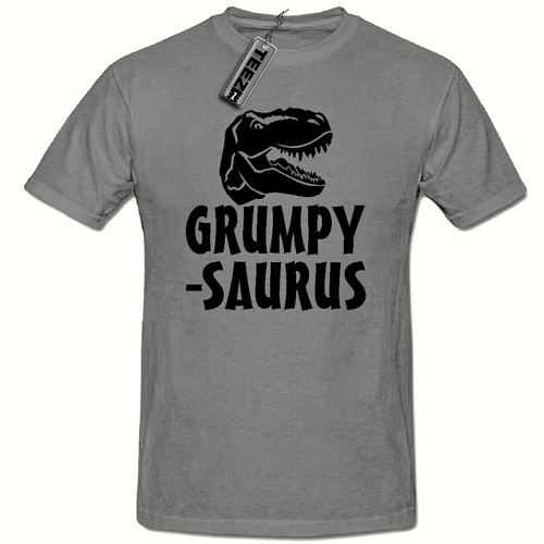 Grumpysaurus Funny Novelty Mens tshirt, Grumpy Mens tshirt, Dad Father ...