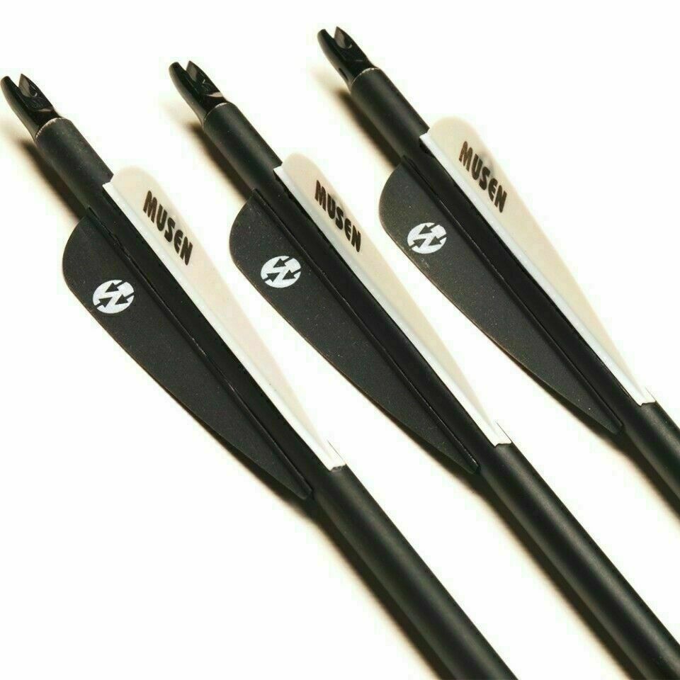 US 28/30/32 Inch Carbon Arrows OD 7.8mm Archery For Compound/Recurve ...