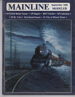 Mainline Modeler Magazine Sept 86 | eBay