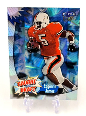 1999 Fleer Ultra Football Edgerrin James Caught In The Draft RC Colts ...