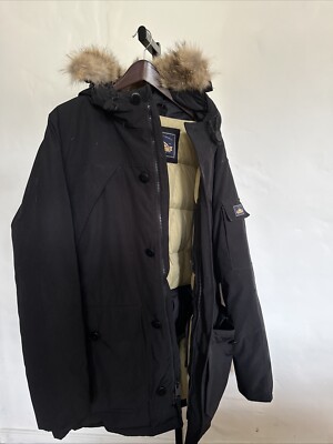 PENFIELD DOWN COYOTE LINED HOOD ANORAK JACKET XL | eBay