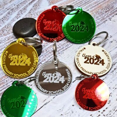 Personalised School Leaver 2024 Keyring Teacher Gifts Pupil Gift Year 6 ...