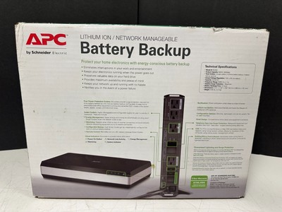 APC BG500 Li-Ion Back-UPS Pro 500 Battery Backup 4 Outlets #C174 ...